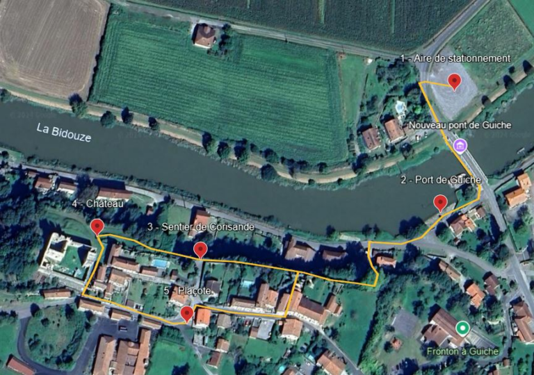 Guiche : parcours de visite - Guiche